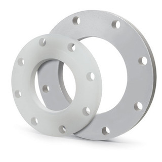 Flange Spacer PVC 4'' Flange 1/2'' Thick, 8 bolt | USABlueBook.com