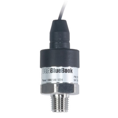 USABlueBook® Industrial Pressure Transmitter, 0 to 30 PSI, 1/4" NPT(M ...