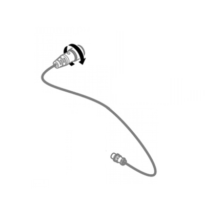 Hach Cable Assembly, Power Input Aux (AS950) to FL900 Flow Logger w ...