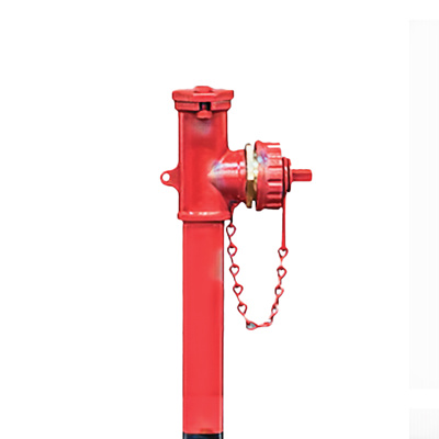 Kupferle Eclipse #2 Above-Grade Post Flushing Hydrant, 2.5" NST ...