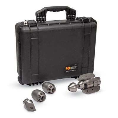 USB Sewer Cleaning Nozzle Kit for 3/4" Hose | USABlueBook.com