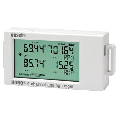 HOBO® UX120-Series 4-Channel Analog Data Logger, UX120-006M ...