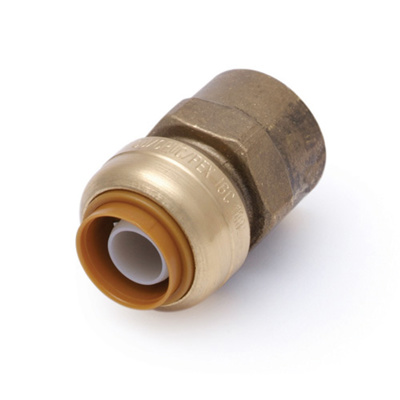 SharkBite® Lead-Free Female Reducing Connector, 1/4" (3/8" OD) x 1/2 ...