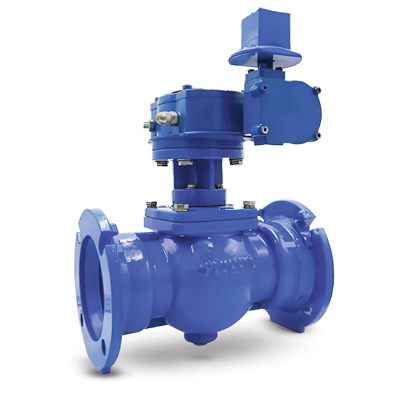 Flomatic® Flo-E-Centric® Plug Valve w/Gear Box, 6" MJ, 543000097 ...