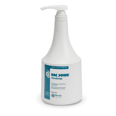 Bacdown Antimicrobial Hand Soap, 34 oz | USABlueBook.com