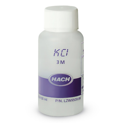 Hach 3M KCl Fill Solution, 50 mL, LZW9509.99 | USABlueBook.com
