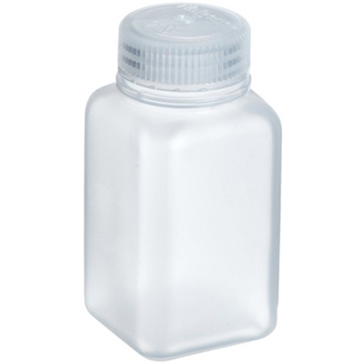 Nalgene Square Wide-Mouth Bottles, 250mL, 12 Pack, 2110-0008 ...