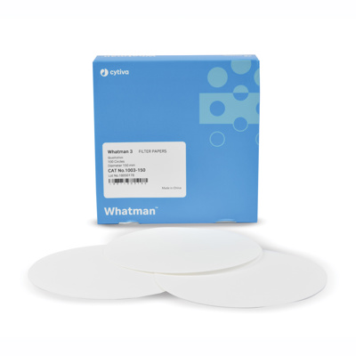 Whatman Filter Paper, Grade 3, 150 mm, 100/pack, 1003150 | USABlueBook.com