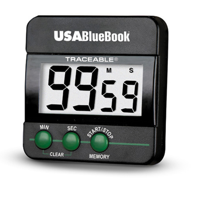 USABlueBook® Traceable® Timer, 99 min, 59 sec | USABlueBook.com