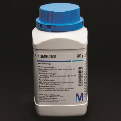 Standard Methods Plate Count Agar, Dehydrated, 500g, 1.05463.0500 ...