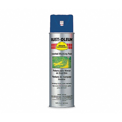 (OR) Inverted Marking Paint, Caution Blue, 15oz | USABlueBook.com
