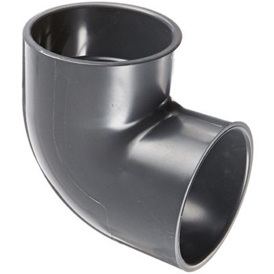 6" PVC 90 Elbow SOC Sch80, 806-060 | USABlueBook.com
