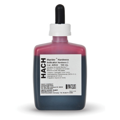 Hach Hardness 2 Test Solution, 100 mL Bottle, 42532 | USABlueBook.com