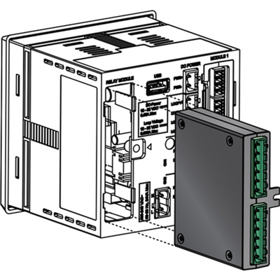 GF Signet 9950 Relay Module with Four Mechanical Relays, 3-9950.393-1 ...