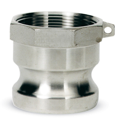 Part A, 2.5" NPT(F) x Adapter (M) Quick Coupling, Alum., AL-A250 ...
