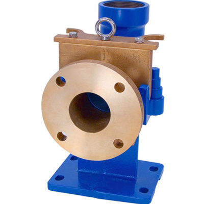 3" Base Elbow Non-Sparking Bronze, Horizontal, Flanged | USABlueBook.com