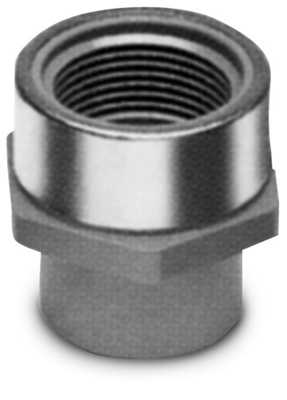 SS-Reinforced Adapter, Schedule 80 PVC, 2" Spigot x NPT(F ...