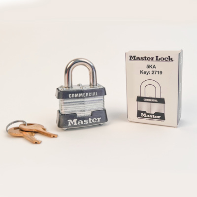 OPEN BOX ITEM: Master Lock® 5KA High-Security Padlock, Keyed Alike to ...