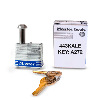 OPEN BOX ITEM: Master Lock® 443KALE Utility Lock, 7/8" Shackle, Keyed ...