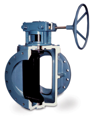 Val-Matic® Plug Valve, 10" Flange, Gear w/ Handwheel | USABlueBook.com