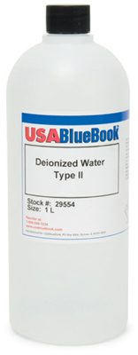 Hach Deionized Water, Type II, 100 mL, 27242 | USABlueBook.com