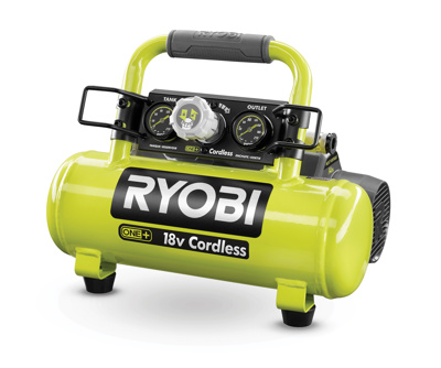 Ryobi® 18V ONE+™ Cordless Portable Air Compressor, 1 Gal, (Tool Only ...