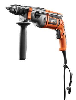 RIDGID® Corded 1/2" Heavy-Duty Hammer Drill, 8.5A, R50111 | USABlueBook.com