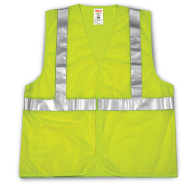 ANSI Type R Class 2 Mesh Vest‚ Yellow 4X/5X-Large‚ V70622.4X-5X ...