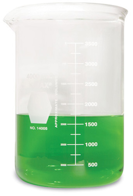 Kimble Heavy Duty Beaker, 400 mL, 14005-400 | USABlueBook.com