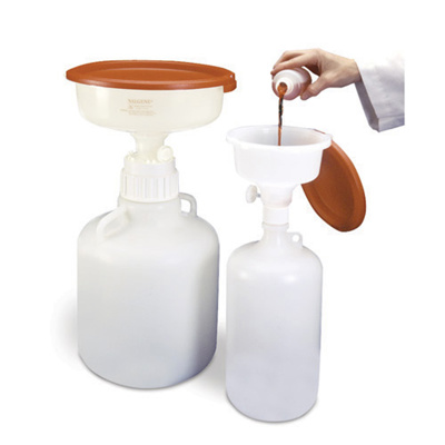 Safety Waste System, 4L HDPE Funnel and Waste Container | USABlueBook.com