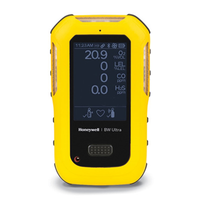 Honeywell BW™ Ultra 5-Gas Detector, O2/H2S/CO/LEL/NH3 | USABlueBook.com