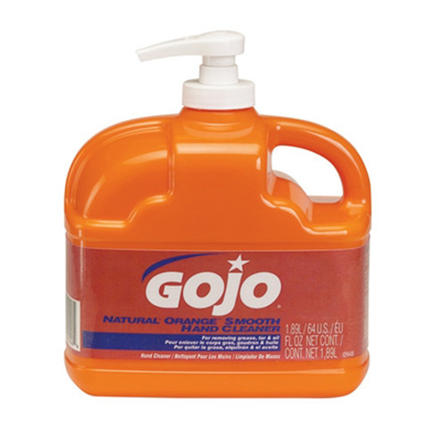 GOJO® Lotion Hand Cleaner, Natural Orange, 1/2 Gallon with Pump ...
