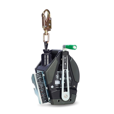 MSA Personnel/Material Hoist w/ 65' Stainless Steel Cable, 10147301 ...