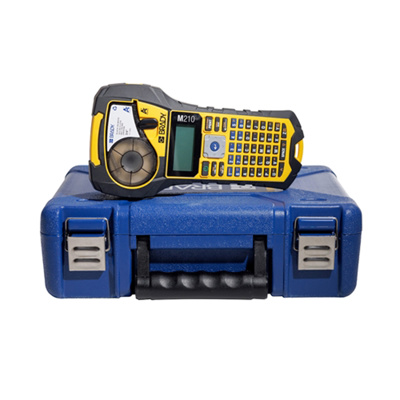 Brady M210 Kit: Portable Label Printer Kit with Carrying Case and ...