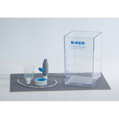 Square 2L Beaker w/Ball Valve for Phipps & Bird Stirrer | USABlueBook.com