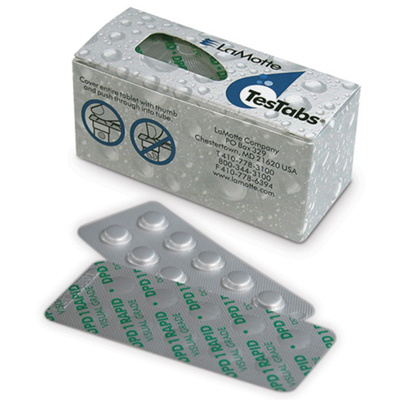 LaMotte DPD 4 (Total) Rapid Dissolve Tablets, 100/Box, 6899-J ...