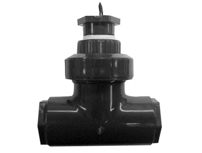 Rosemount® Analytical Flow-Through Tee, 1"NPT(F) | USABlueBook.com