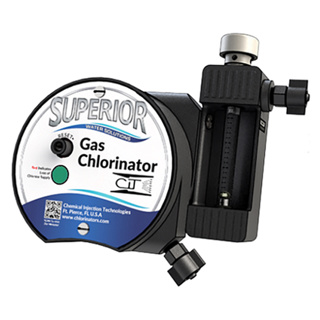 Superior VRM-1 Chlorine Vacuum Regulator with Direct-Mount Rate Valve ...