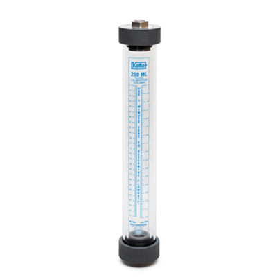 Koflo Calibration Column‚ Glass w/ 316SS Cap, 250 mL‚ 1/2" NPT(F)‚ 4 ...