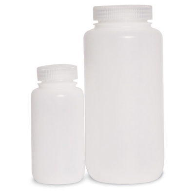 Nalgene® General Purpose Wide-Mouth Sample Bottles, HDPE, 250 mL, 12 ...