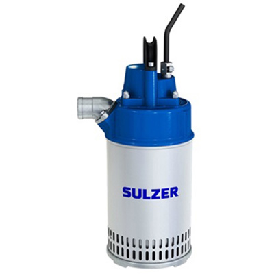 Sulzer ABS J12WKS Dewatering Pump w/ Built-in Float, 1.5 hp, 230V/1PH 2 ...