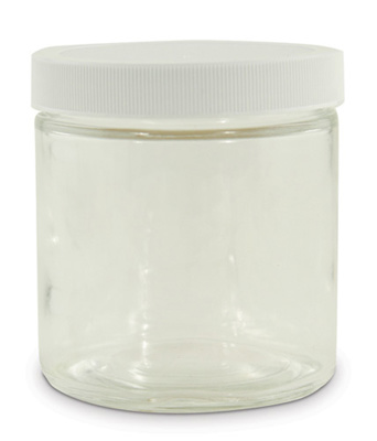 DWK Life Sciences (Wheaton) Glass Wide-Mouth Jar with TFE Faced Cap ...
