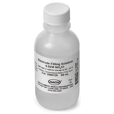 Hach IntelliCAL Sodium Electrode Fill Solution, 2965126 | USABlueBook.com