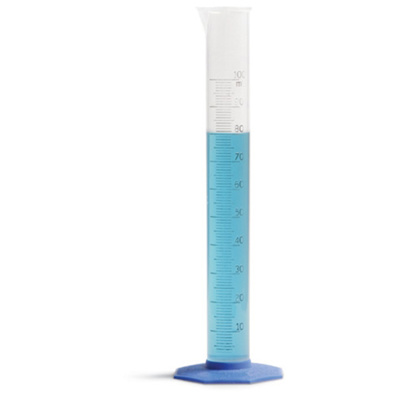 PMP Graduated Cylinder, Clear, 500 mL, 1/Pack | USABlueBook.com