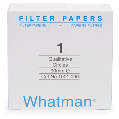 Whatman Grade #1 Filter Paper, 125 mm. 100/Pack | USABlueBook.com