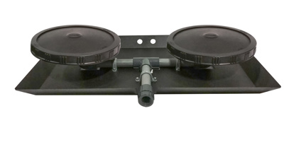 Double Disc 9″ Rubber Membrane Diffuser with Self-Sinking Base ...