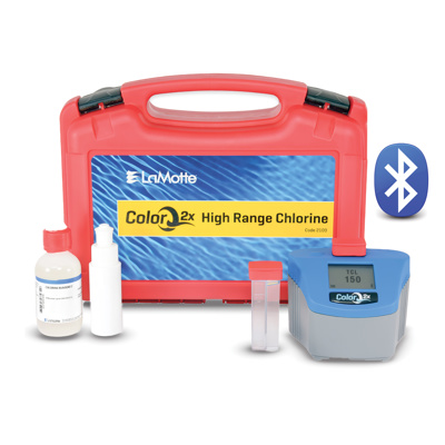 LaMotte ColorQ® 2x Low-Range Chlorine Colorimeter Kit, 2102 ...
