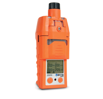 Ventis® MX4 Personal Four-Gas Gas Detector, Orange with Integral Pump ...