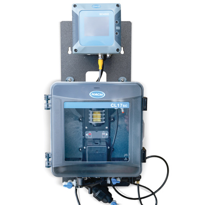 Hach Single Parameter Monitoring Panel for Chlorine with SC4500 and ...