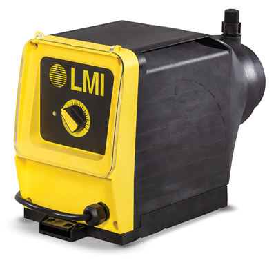 LMI TD-Series Pump, Manual Control, 60 GPD, 250 PSI, PP/PP/316 SS/PTFE ...